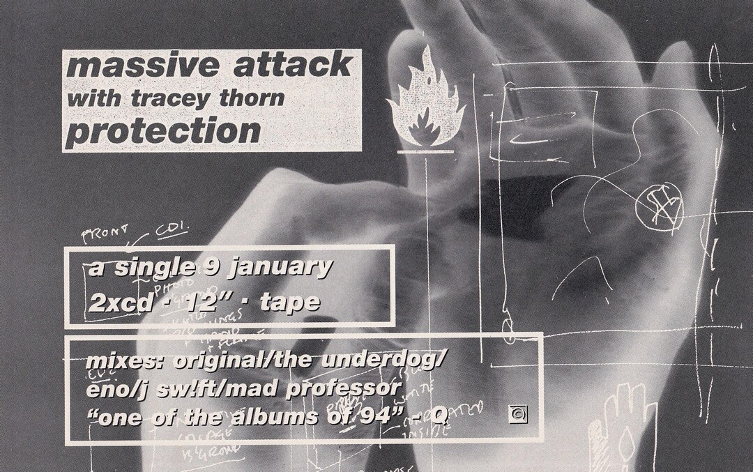 Original Vintage Mini Poster / Magazine Clipping - Massive Attack ...