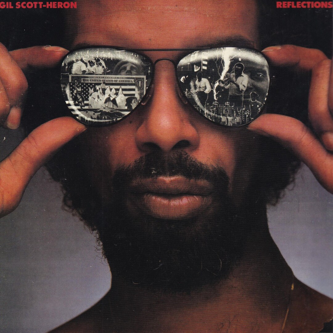 Original Vintage Mini Poster / Magazine Clipping - Gil Scott-heron - Reflections - Etsy