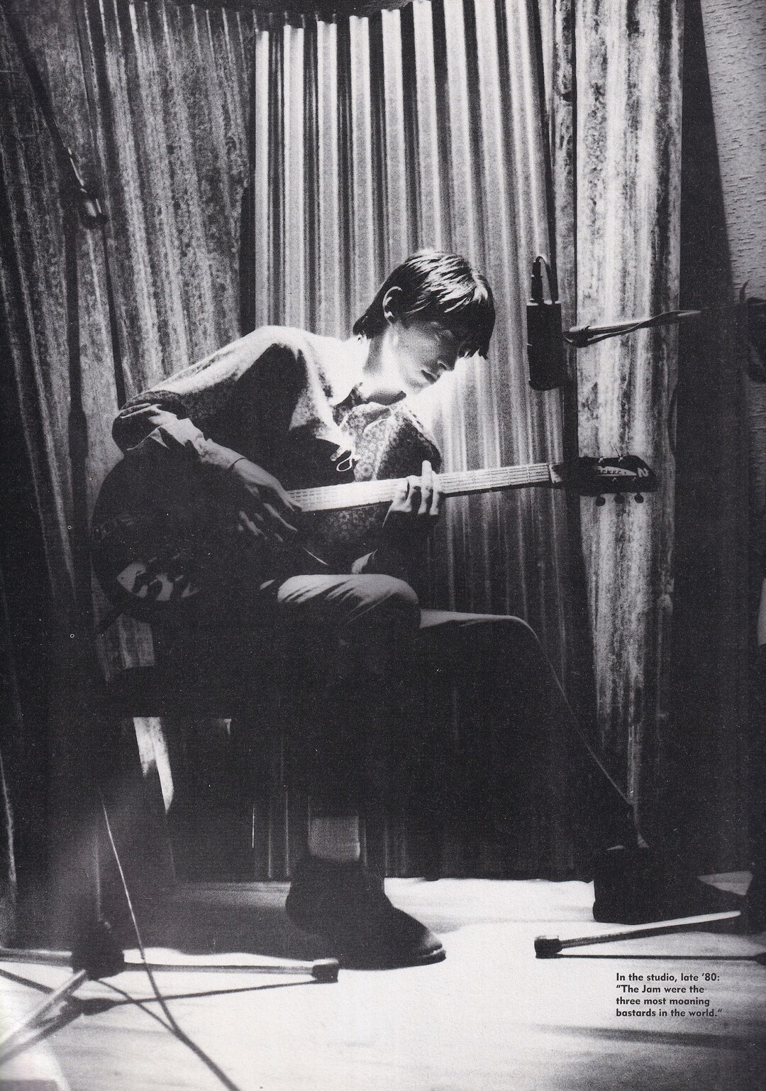 Original Vintage Mini Poster / Magazine Clipping - Paul Weller (the Jam ...