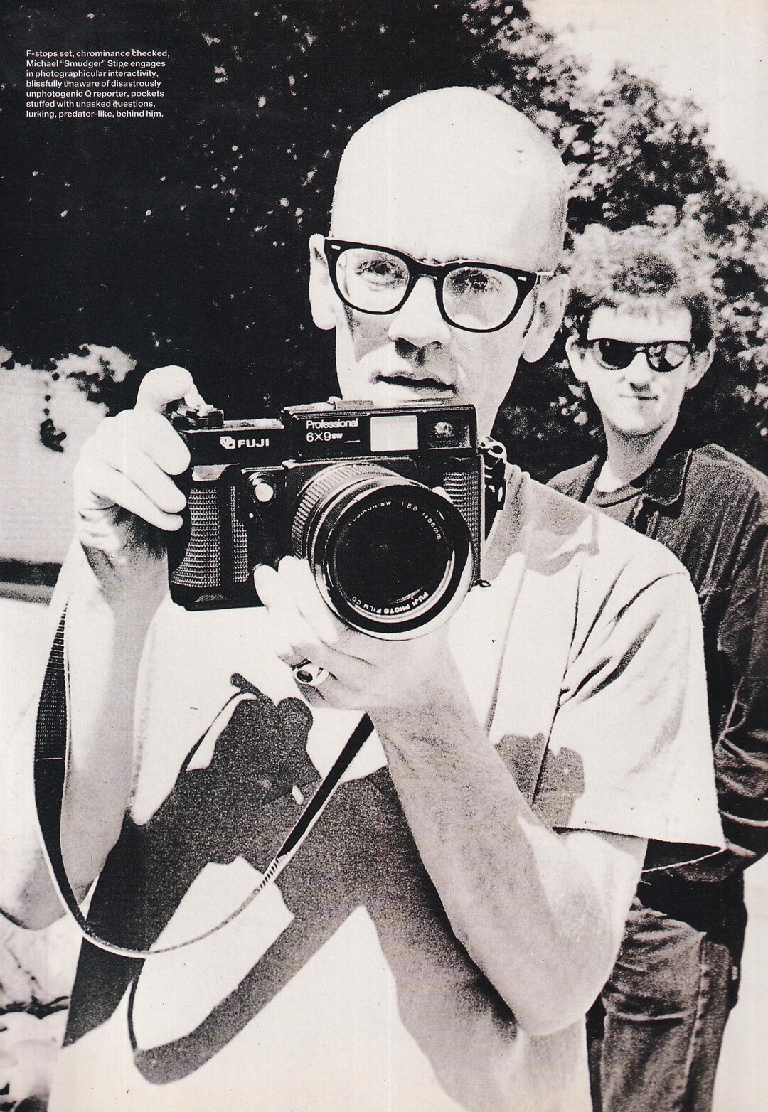 Original Vintage Mini Poster / Magazine Clipping - Michael Stipe (R.E.M ...