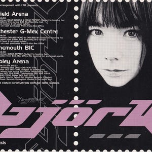 Original Vintage Mini Poster / Magazine Clipping - Bjork 1996 UK Tour ...