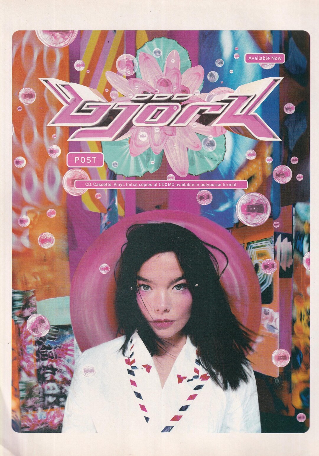 Original Vintage Mini Poster / Magazine Clipping - Bjork - Post - Etsy
