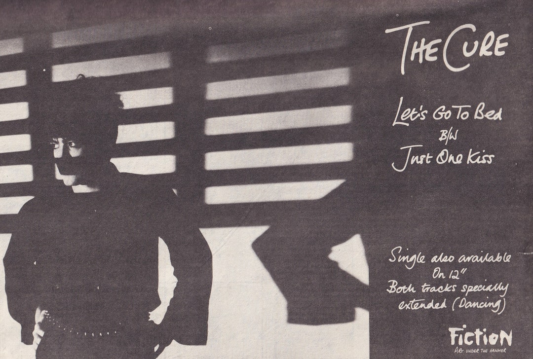 Original Vintage Mini Poster / Newspaper Clipping the Cure Let's Go to ...