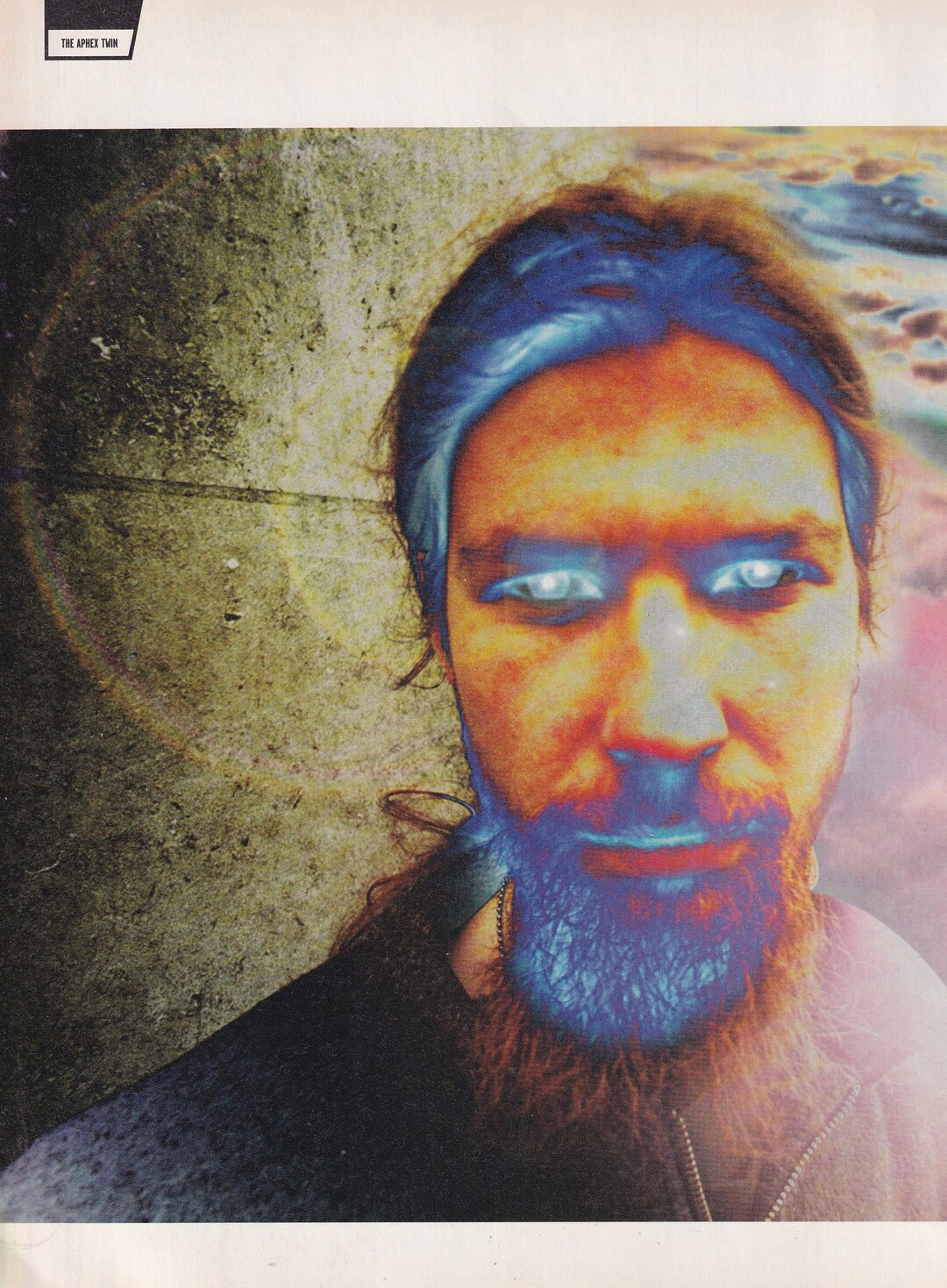 Original Vintage Mini Poster / Magazine Clipping Aphex Twin - Etsy