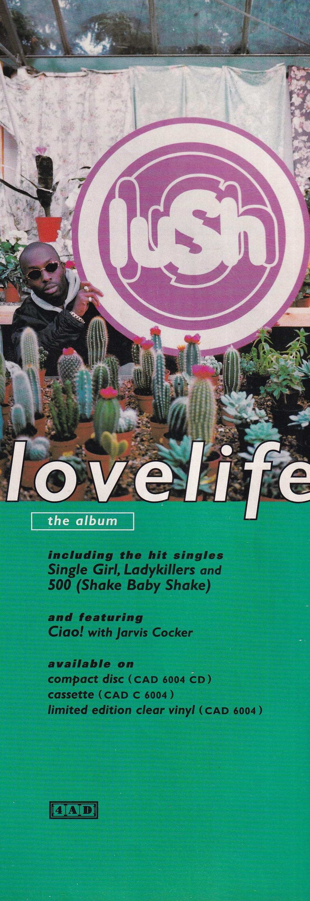 Original Vintage Mini Poster / Magazine Clipping - Lush - Lovelife - Etsy