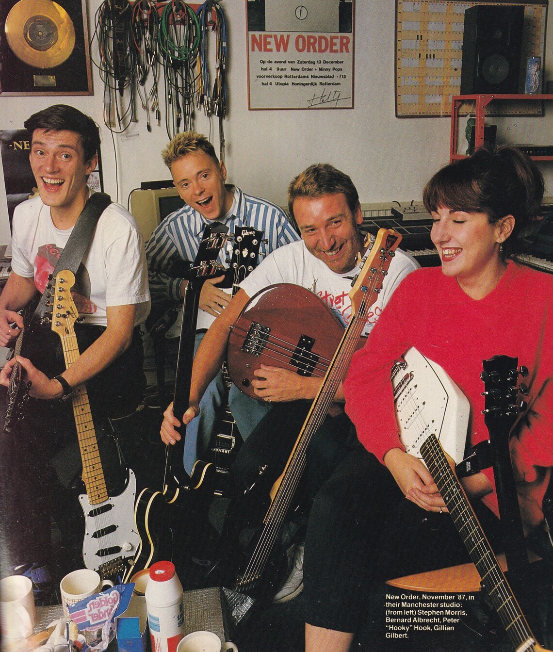 Original Vintage Mini Poster / Magazine Clipping New Order - Etsy