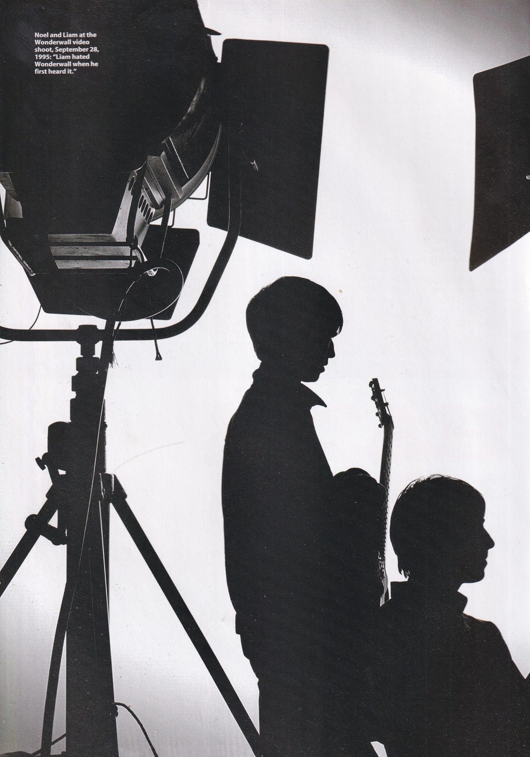 Original Vintage Mini Poster / Magazine Clipping Liam & Noel Gallagher ...