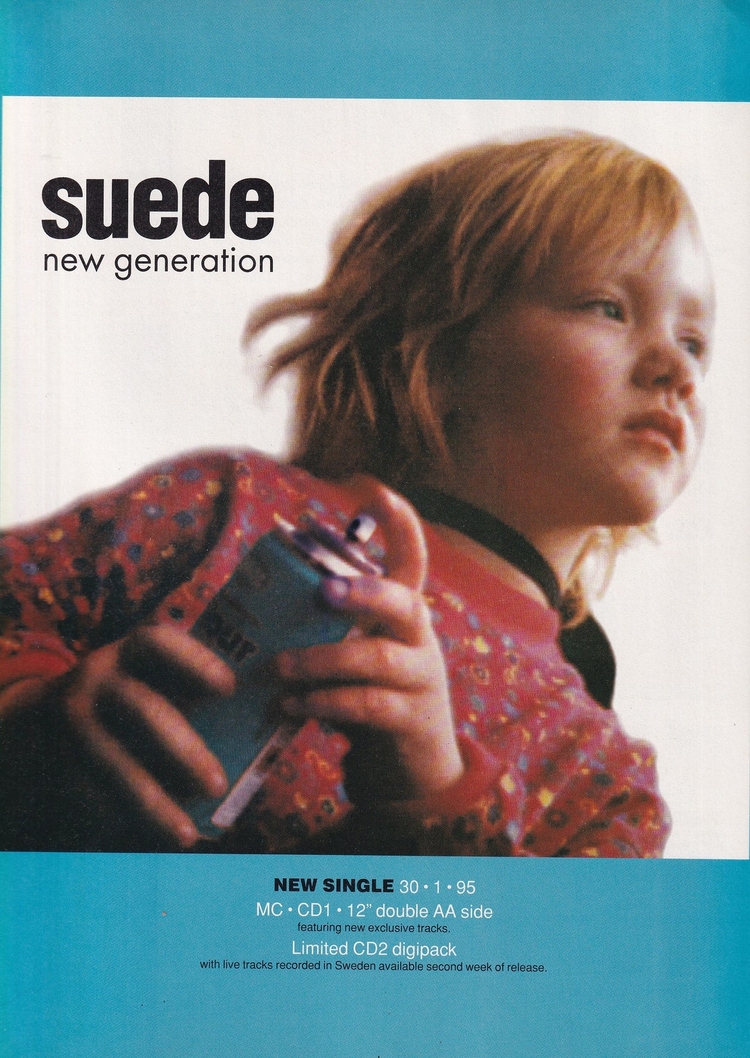 Original Vintage Mini Poster / Magazine Clipping - Suede - New ...