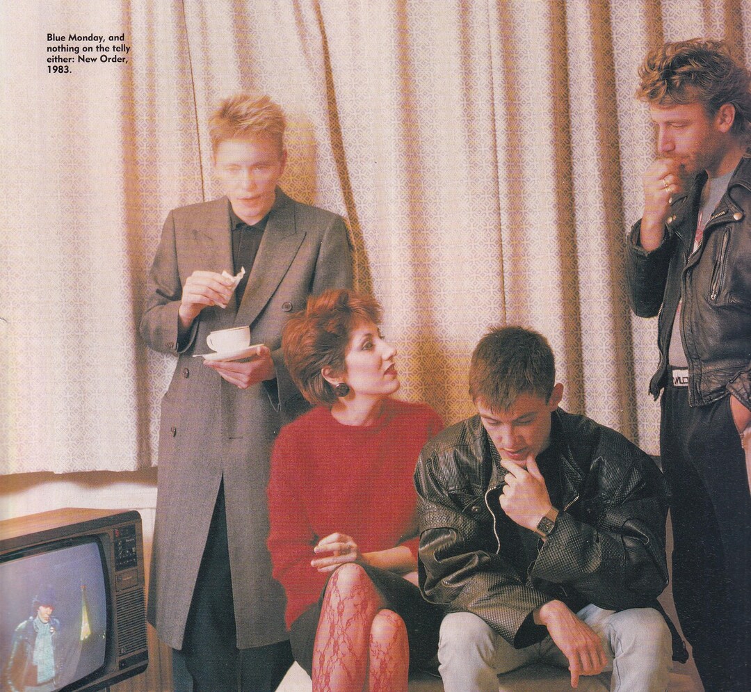 Original Vintage Mini Poster / Magazine Clipping - New Order ...