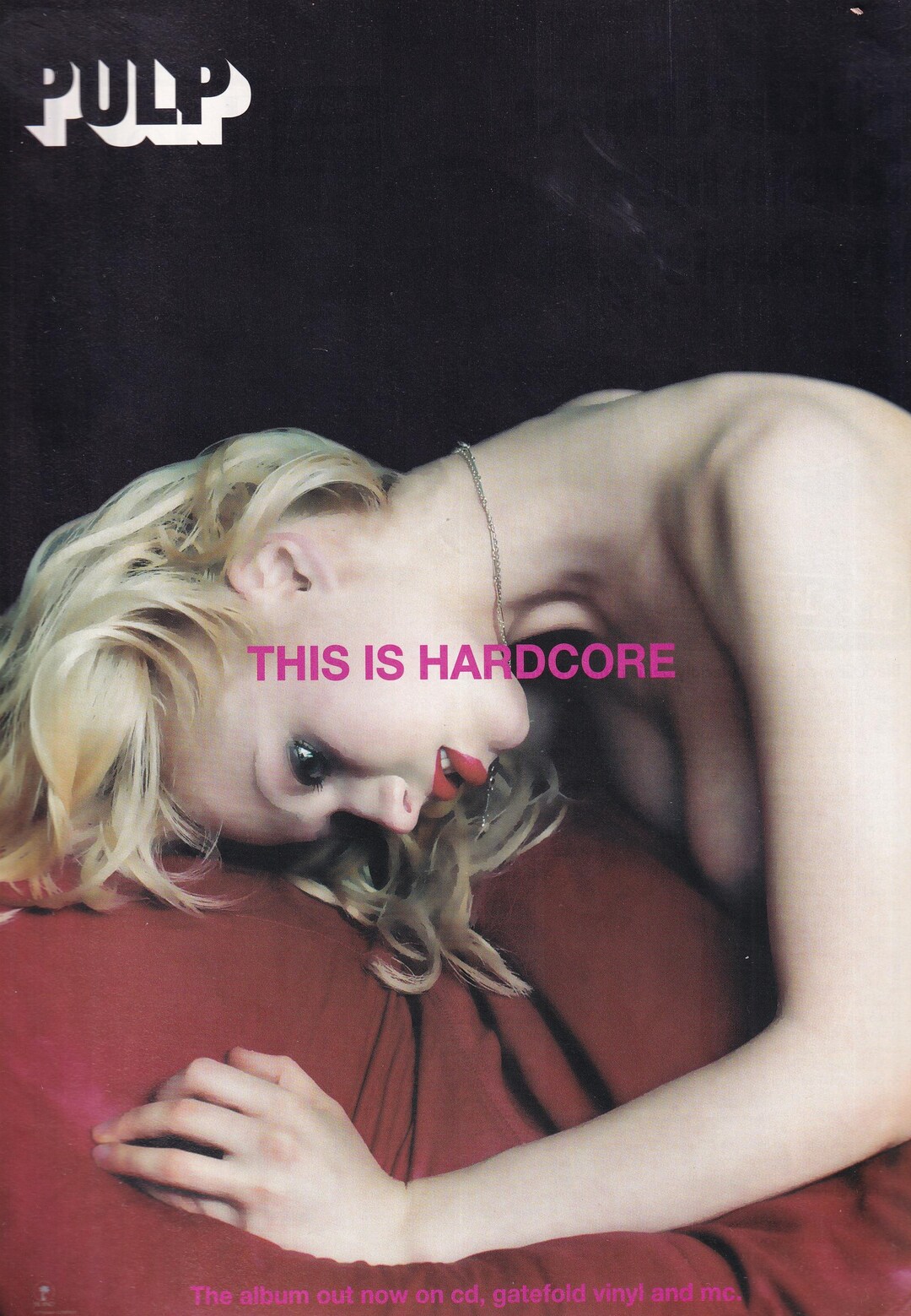 Original Vintage Mini Poster / Magazine Clipping - Pulp - This is Hardcore - Etsy