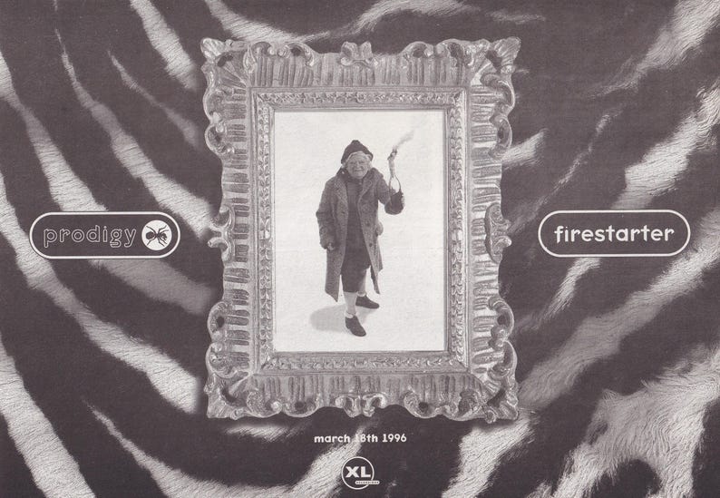 Original Vintage Mini Poster / Magazine Clipping - the Prodigy ...