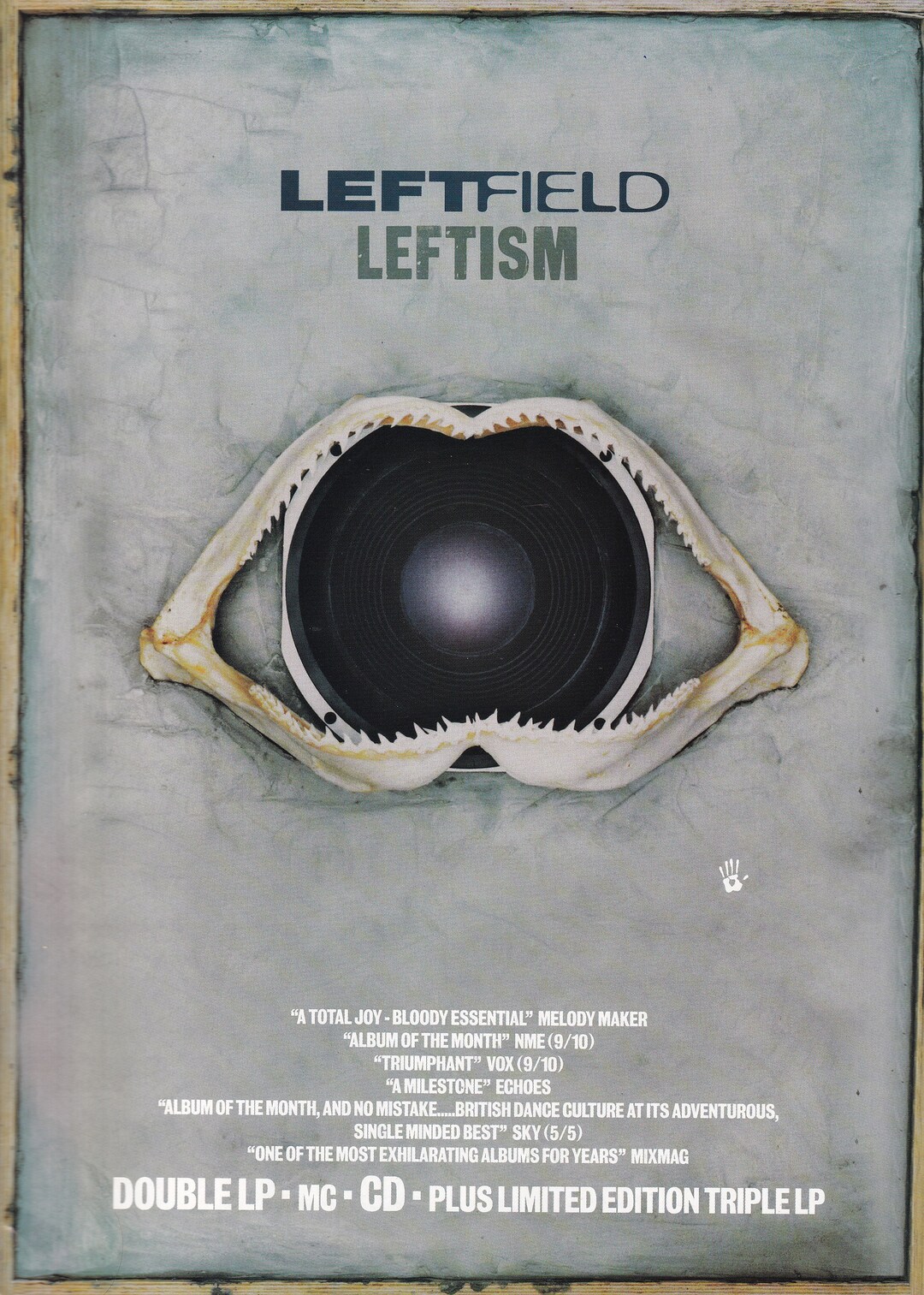 Original Vintage Mini Poster / Magazine Clipping Leftfield Leftism - Etsy