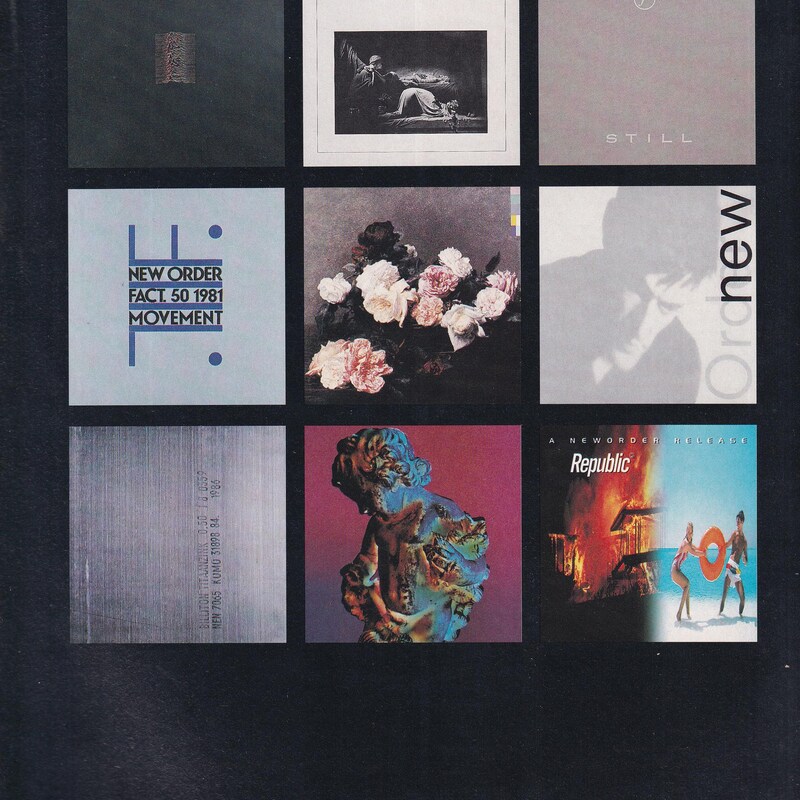 New Order Posters - Etsy
