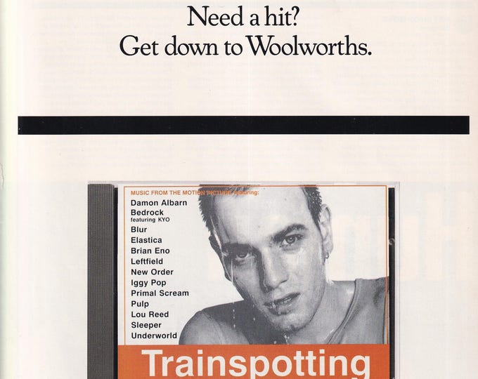 Original Vintage Mini Poster / Magazine Clipping - Trainspotting ...
