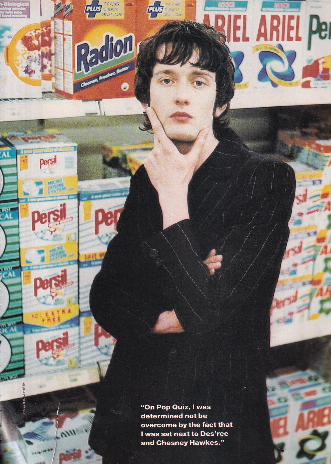 Original Vintage Mini Poster / Magazine Clipping - Jarvis Cocker (pulp ...