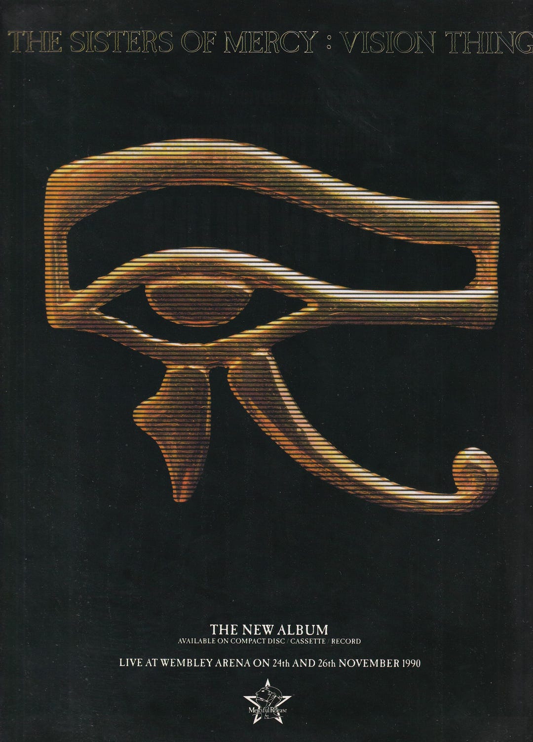 Original Vintage Mini Poster / Magazine Clipping Sisters of Mercy ...