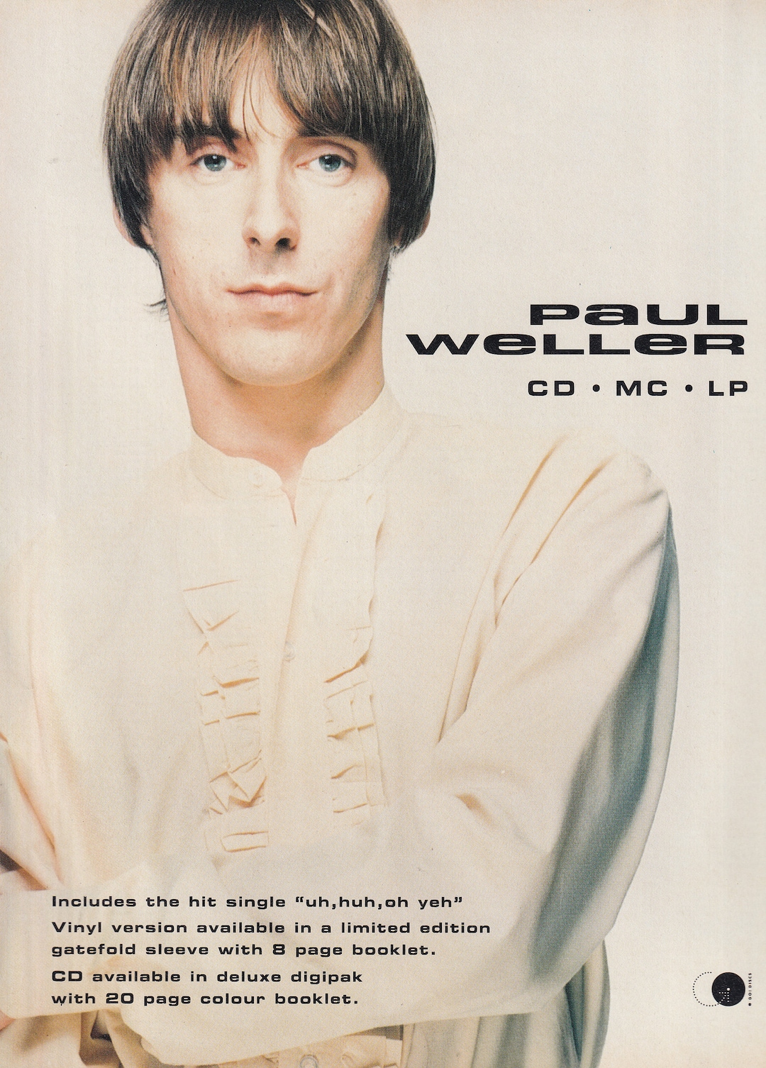 Original Vintage Mini Poster / Magazine Clipping Paul Weller - Etsy