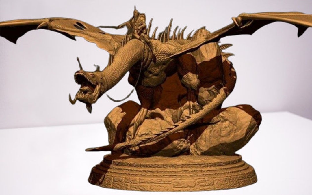 Majestic Nazgul King 3D Print Model STL File for Lord of the Rings Fans ...