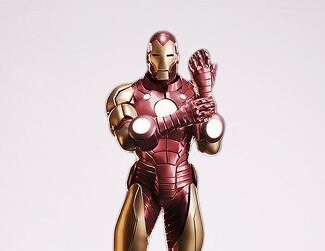 Iron Man 3D Print STL File - Etsy
