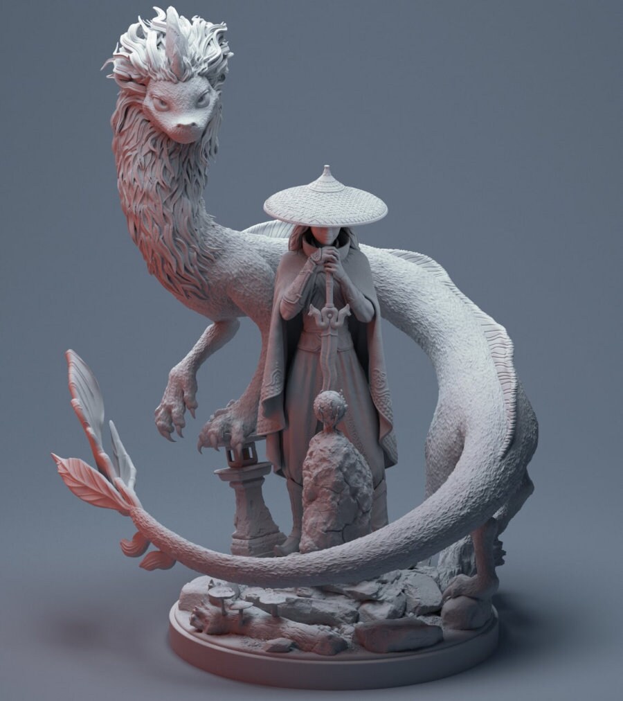 Raya and the Last Dragon 3D Printing STL File - Etsy