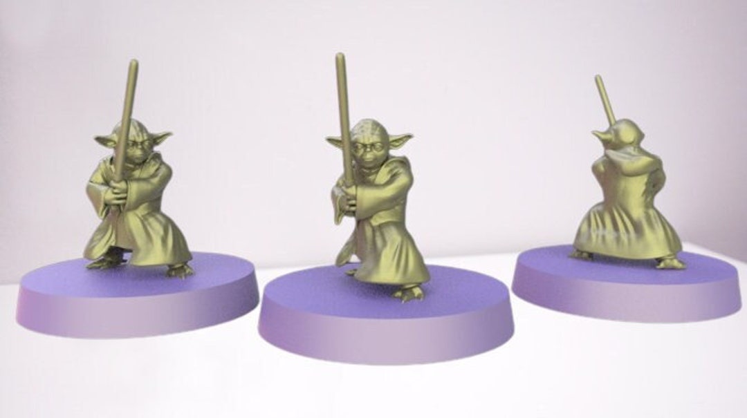 Yoda - Star Wars Legion 3D Print STL File - Etsy