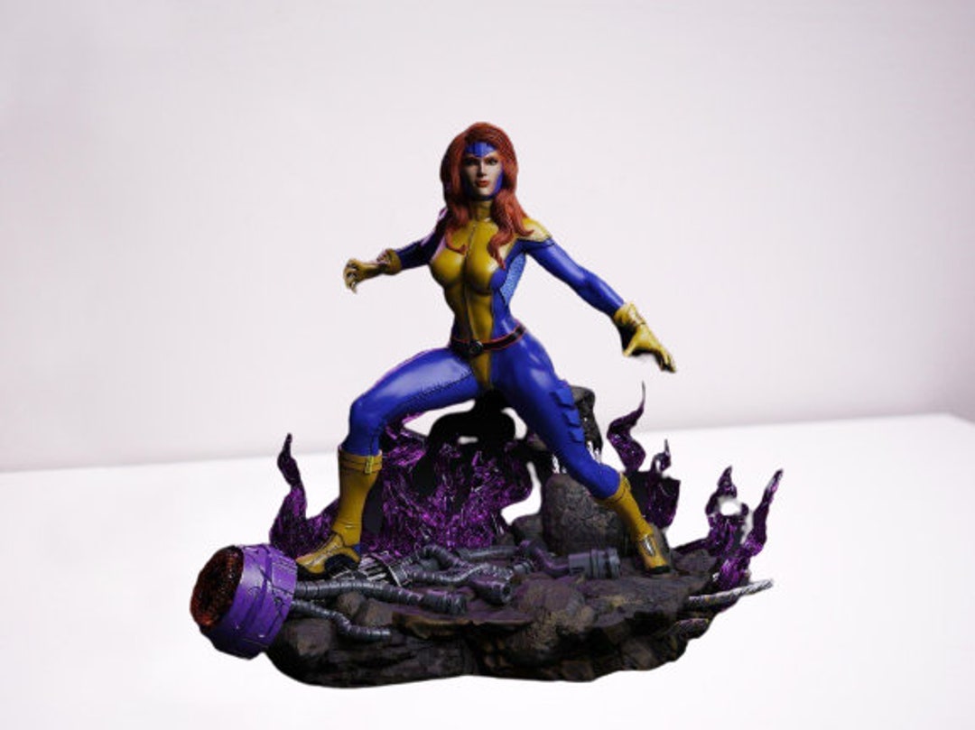 Jean Grey From Marvel 3D Print STL File - Etsy