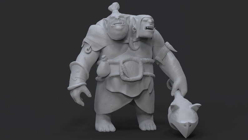Dota 2 Ogre Magi 3D Print STL File - Etsy