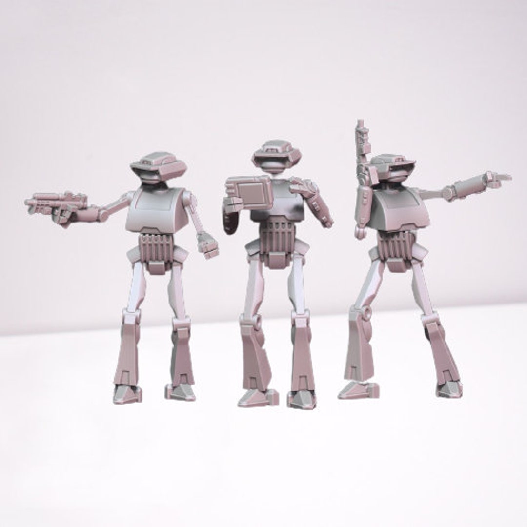 Star Wars Legion: Separatist Tactical Droid - 3D Printable STL File - Etsy