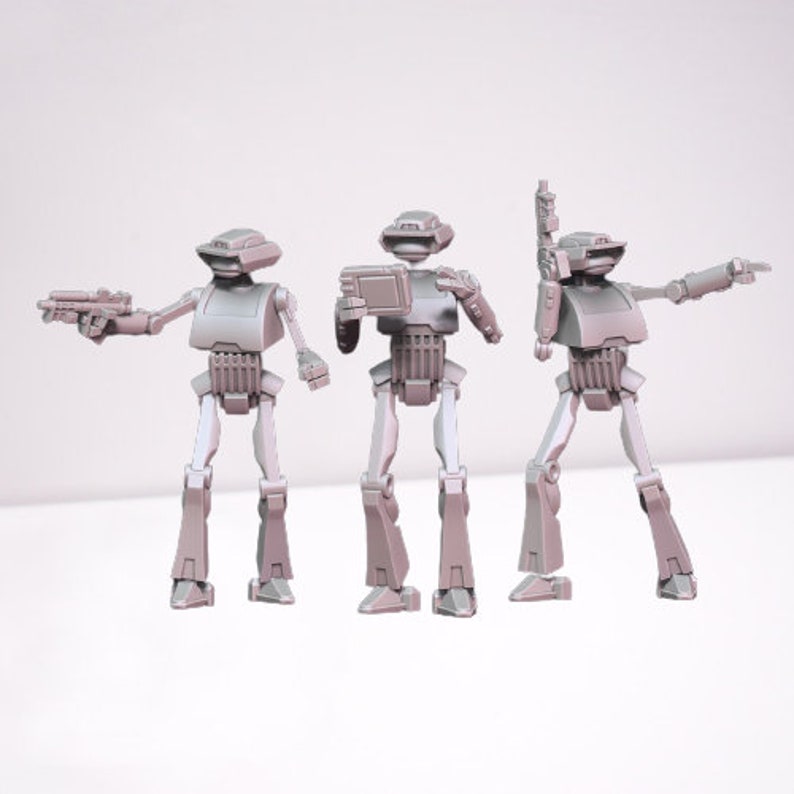 Star Wars Legion: Separatist Tactical Droid 3D Printable STL File - Etsy