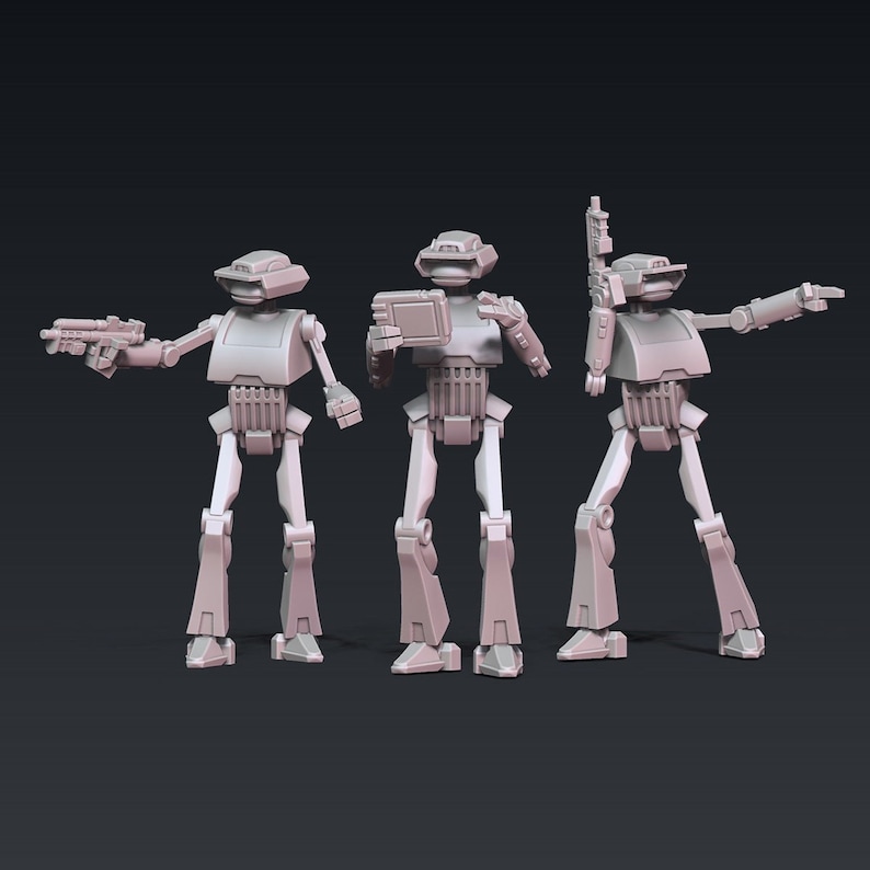 Star Wars Legion: Separatist Tactical Droid - 3D Printable STL File - Etsy