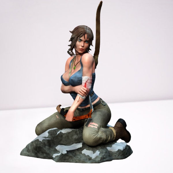 Lara Croft Nsfw 3d Print - Etsy