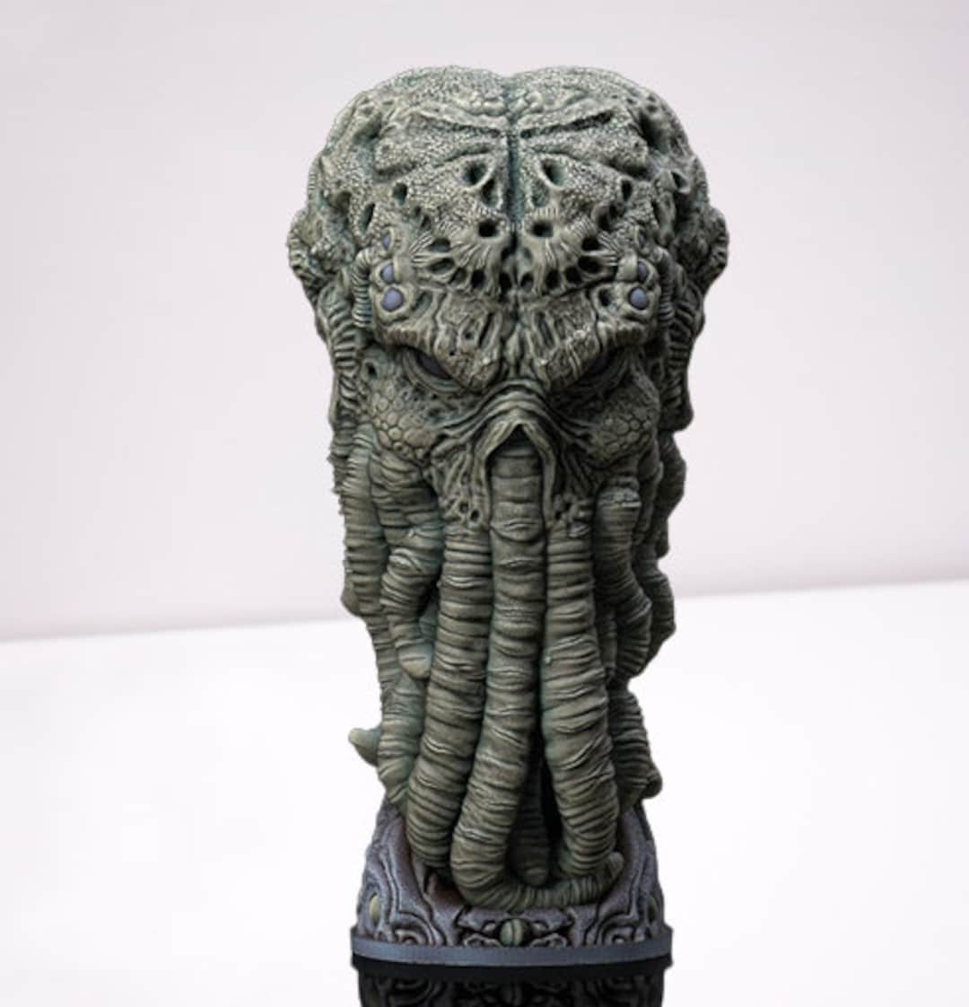 Cthulhu Head 3D Print STL File - Etsy