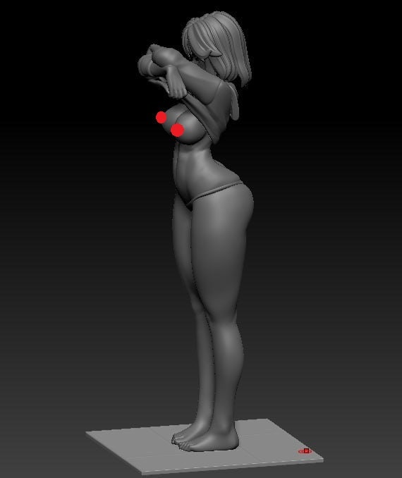 Rushzilla - Ryuko Matoi NSFW 3D Print STL File - Etsy