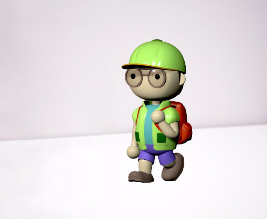 Fun and Educational Boy Scout Kids 3D Print STL File - Explore the ...