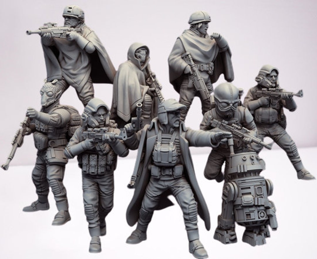 Star Wars Insurgent Fireteam 3D Print STL File - Etsy