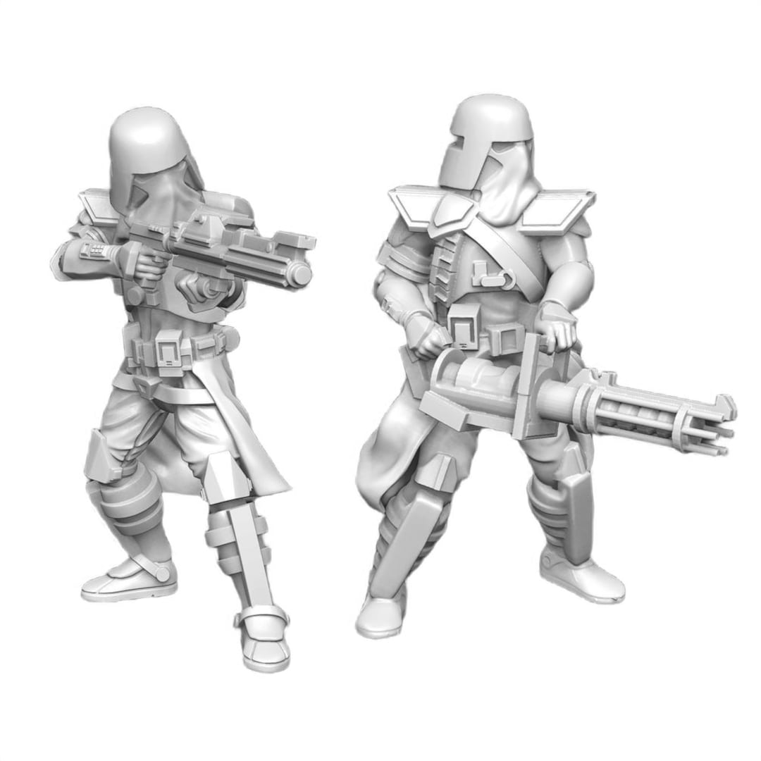 Star Wars Legion: Marine Specialists - Star Wars - 3D Printable STL ...