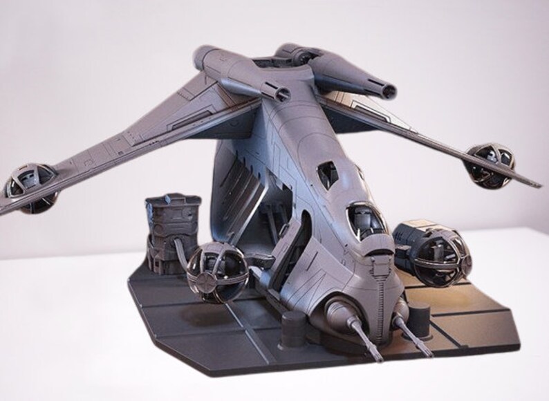 Star Wars Laati Gunship 3D Print STL File for Clone Wars - Etsy Australia