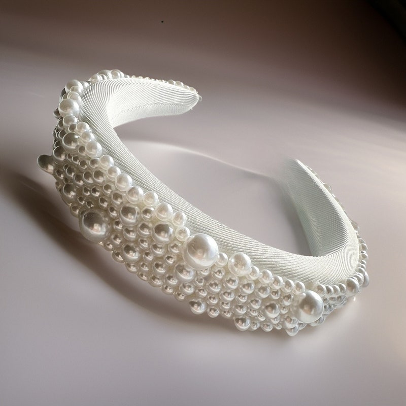 Pearl Headband - Etsy