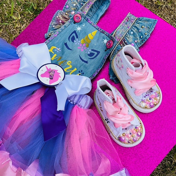 Custom Birthday Overall - Etsy