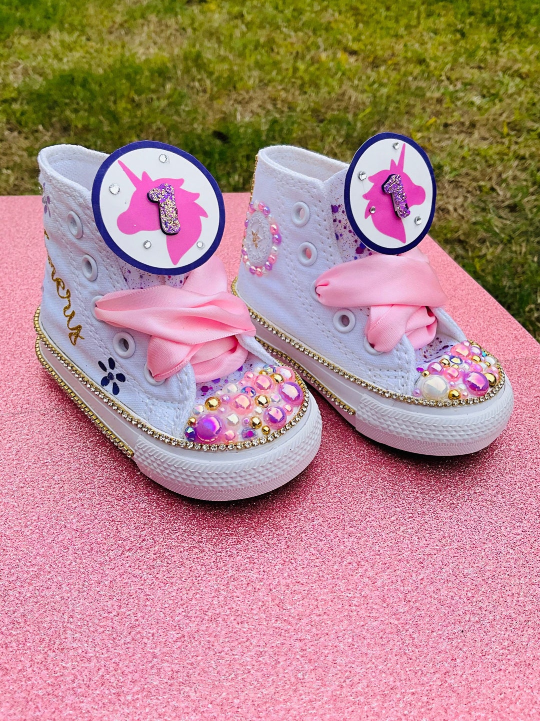 Custom Kid Chucks - Etsy