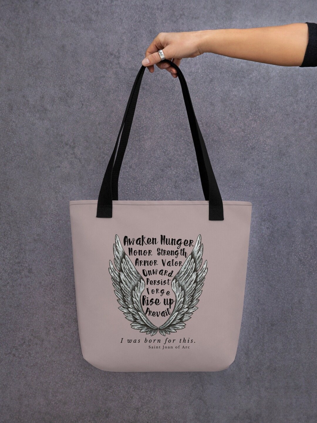 Joan of Arc Inspired Tote Bag - Etsy