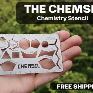 Chemsil Organic Chemistry Stencil - Etsy
