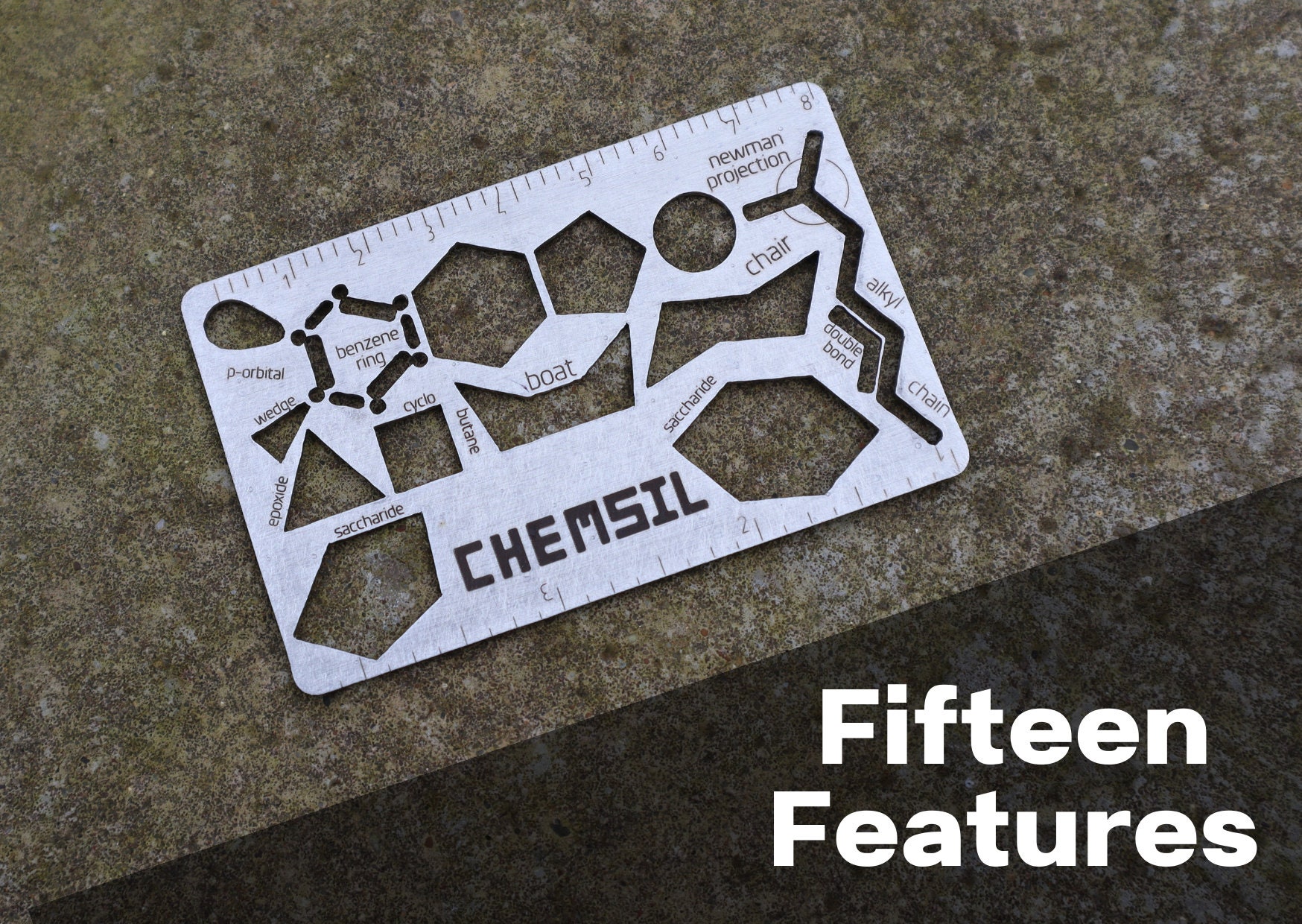 Chemsil Plantilla de química orgánica - Etsy España