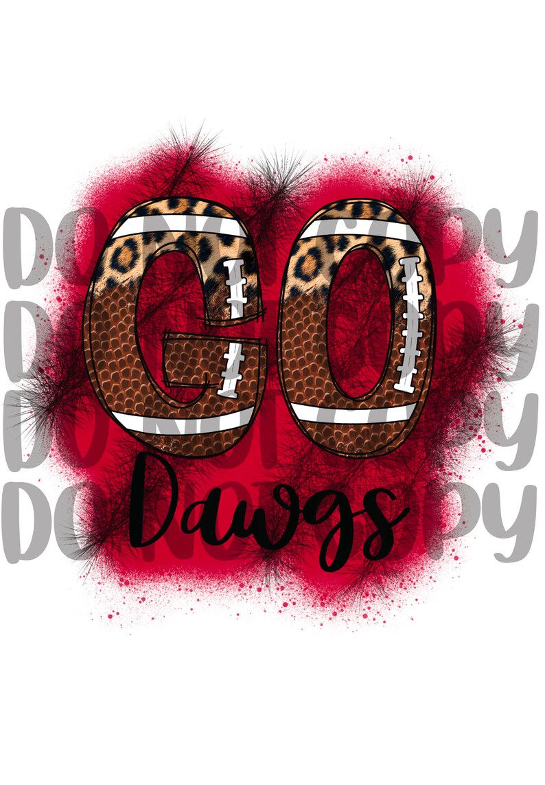 Go Dawgs - Georgia - PNG Digital Download - Etsy