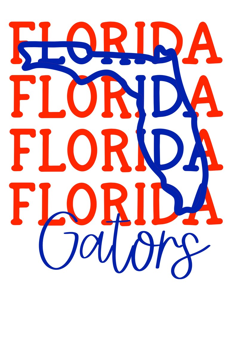 FLORIDA Gators - PNG Digital Download - Etsy