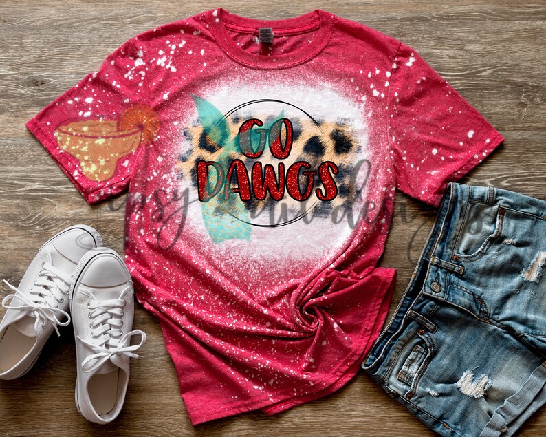 GO DAWGS (red Glitter) - PNG Digital Download - Etsy