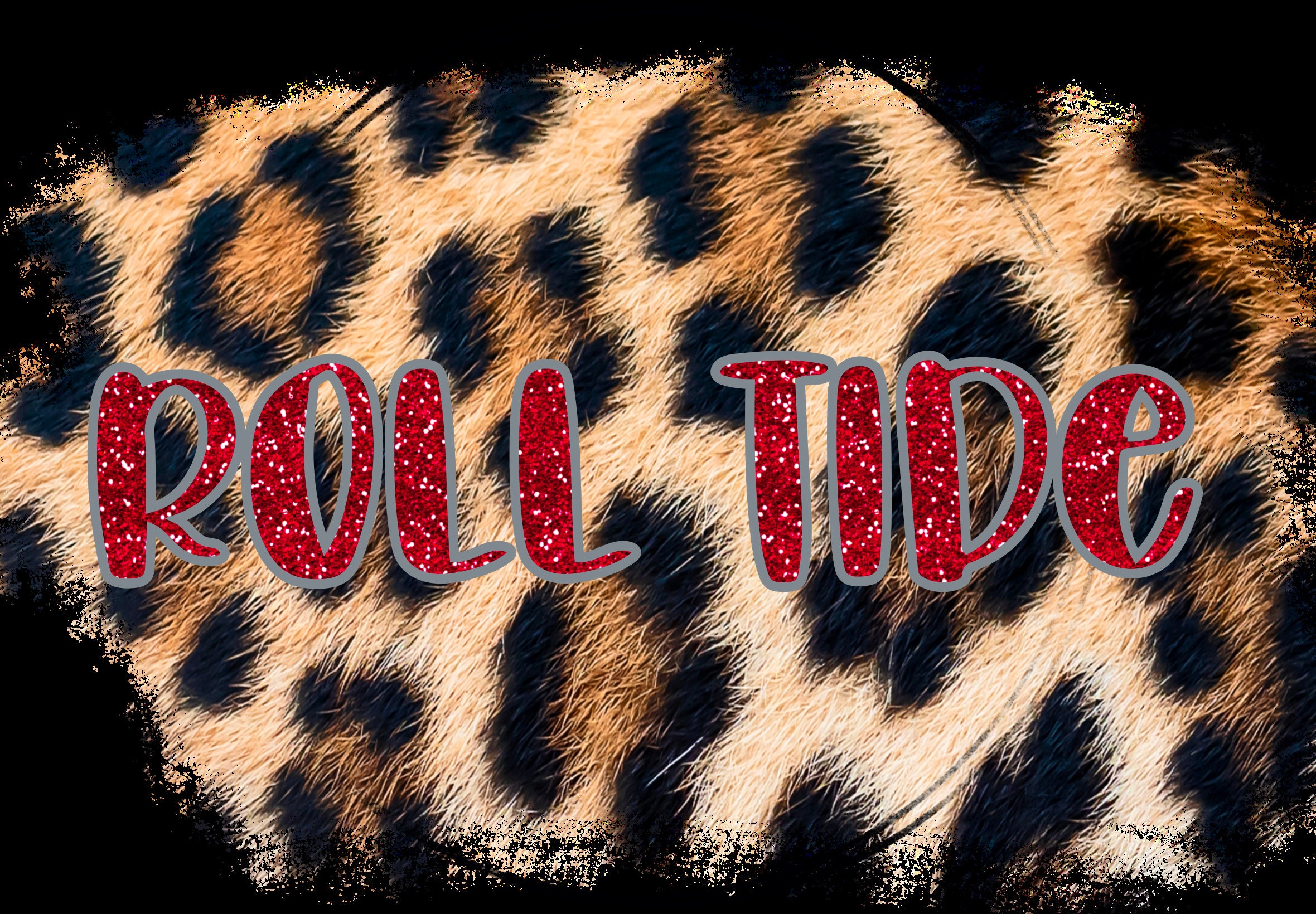 ROLL TIDE (red Glitter) - PNG Digital Download - Etsy