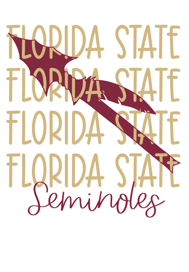 Florida State Seminoles - PNG Digital Download - Etsy