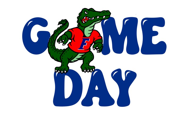 Fighting Gator Game Day - PNG Digital Download - Etsy