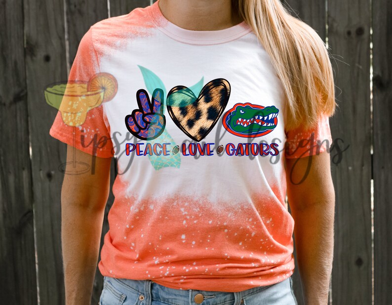 Peace Love GATORS - Florida Gators - PNG Digital Download - Etsy